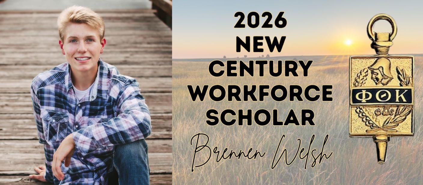 Brennen Welsh Named a 2026 New Century Workforce Scholar | Northeastern ...